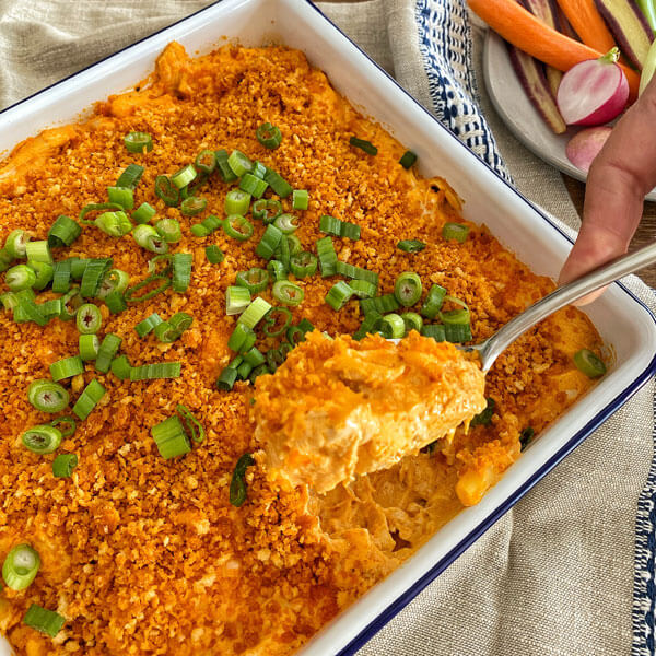 Cheesy Buffalo Chicken Dip Recipe Land Olakes